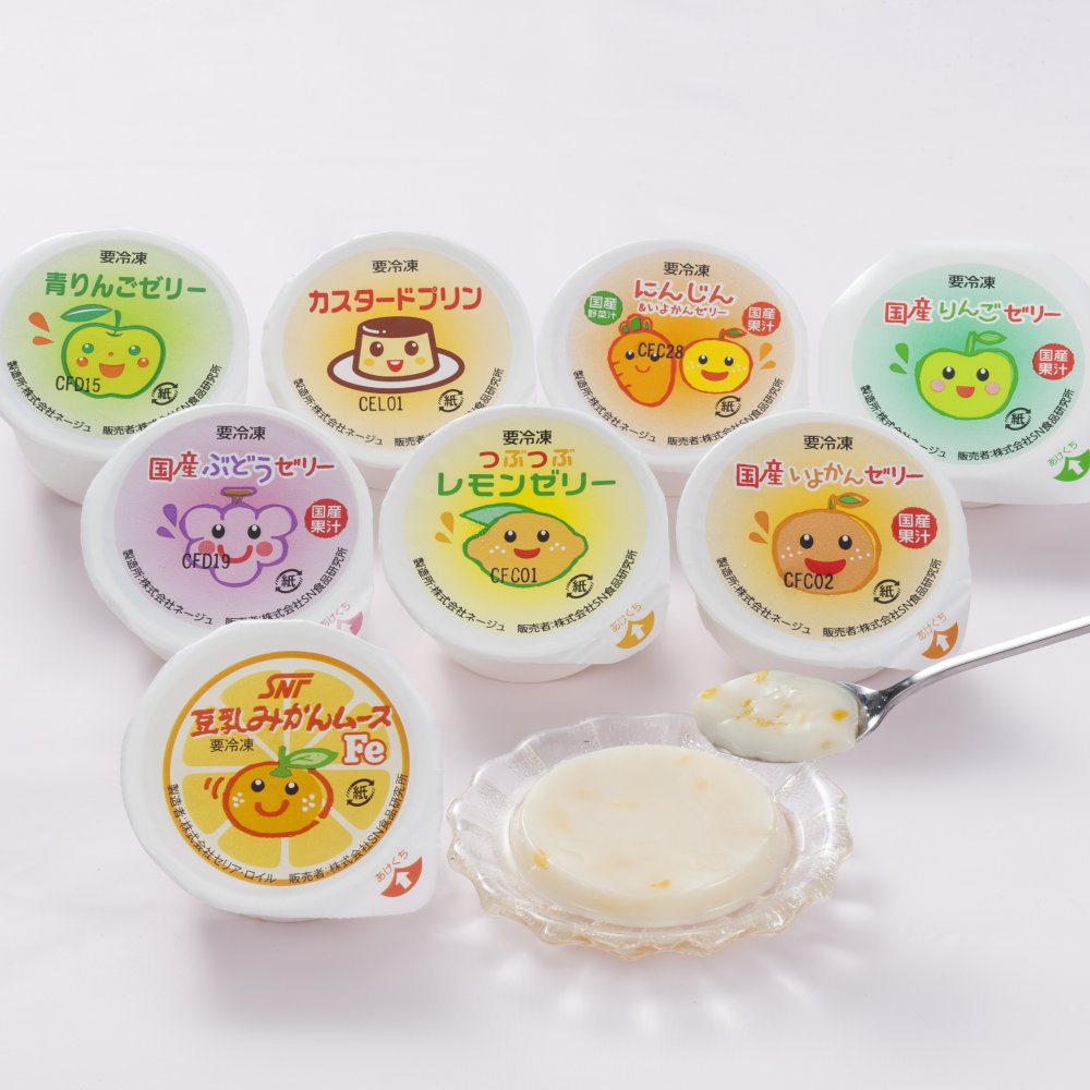 SNF学給だいふく(豆乳バニラ風味)・(豆乳いちご風味） | 学校給食商品 | 株式会社SN食品研究所